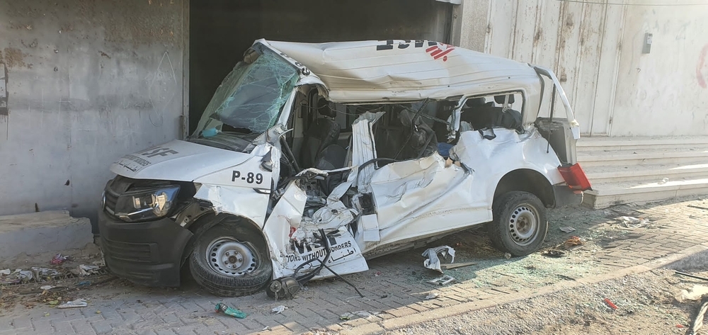 MSF convoy attacked in Gaza: all elements point to the responsibility ...