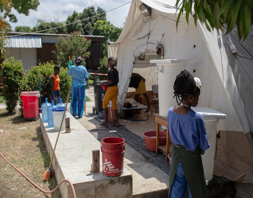 MSF supports Haitian health authorities in cholera vaccination ...